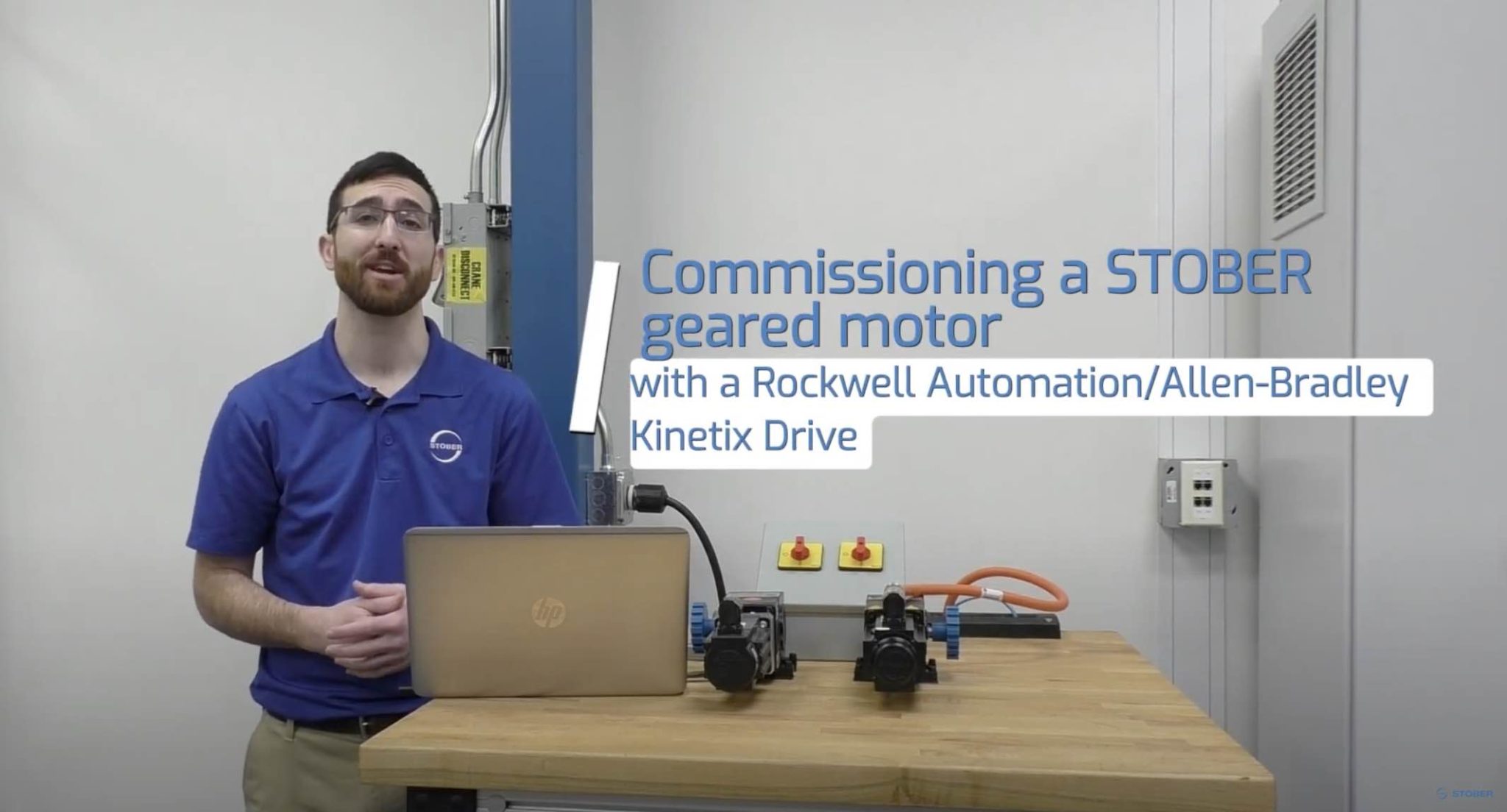 Commissioning a STOBER geared motor with Rockwell Automation/Allen ...