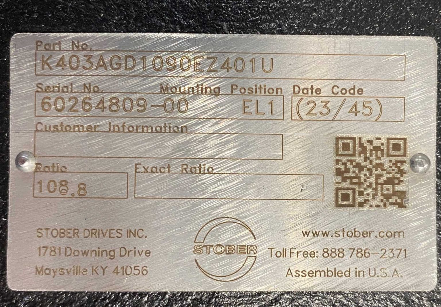STOBER Product ID Tool helpful for setup, operation, and assembly ...